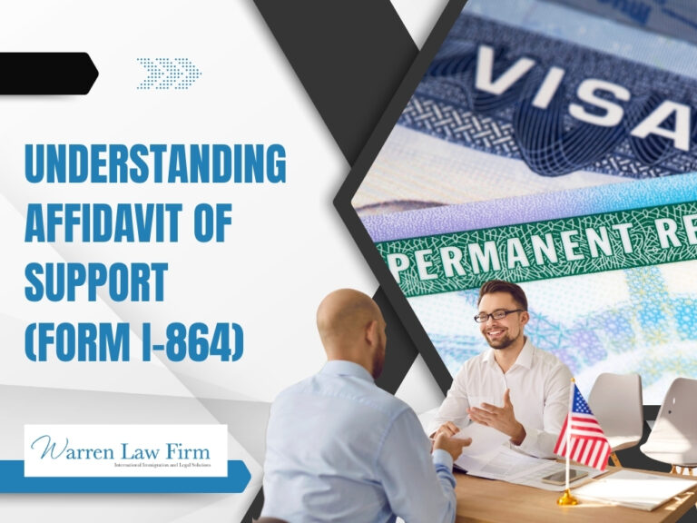 What is an Affidavit of Support? | Form I-864 | Family Immigration