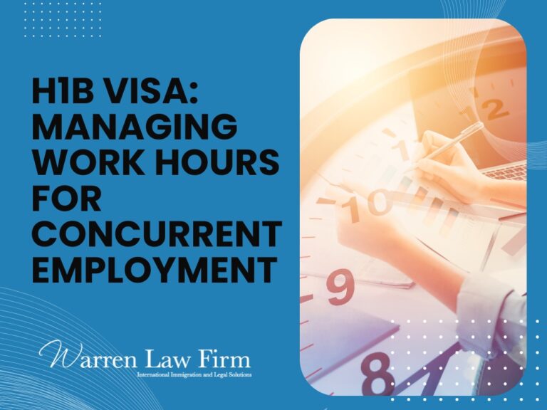 H1B Visa Concurrent Employment: Rules & Requirements